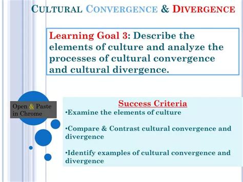 Ppt Cultural Convergence And Divergence Powerpoint Presentation Free Download Id 5578746