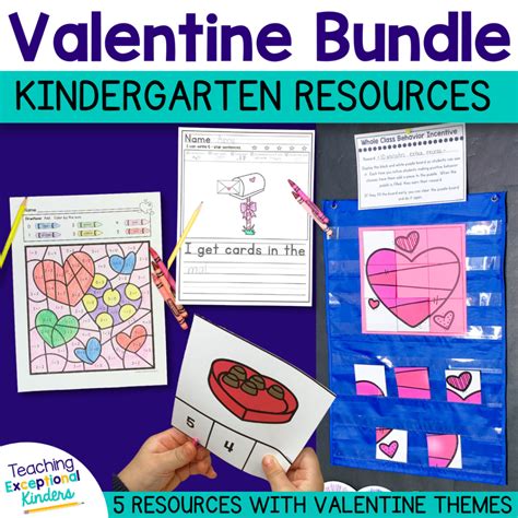 Valentine S Day Printables Bundle Teaching Exceptional Kinders