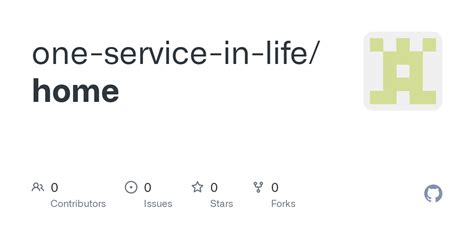 Github One Service In Life Home