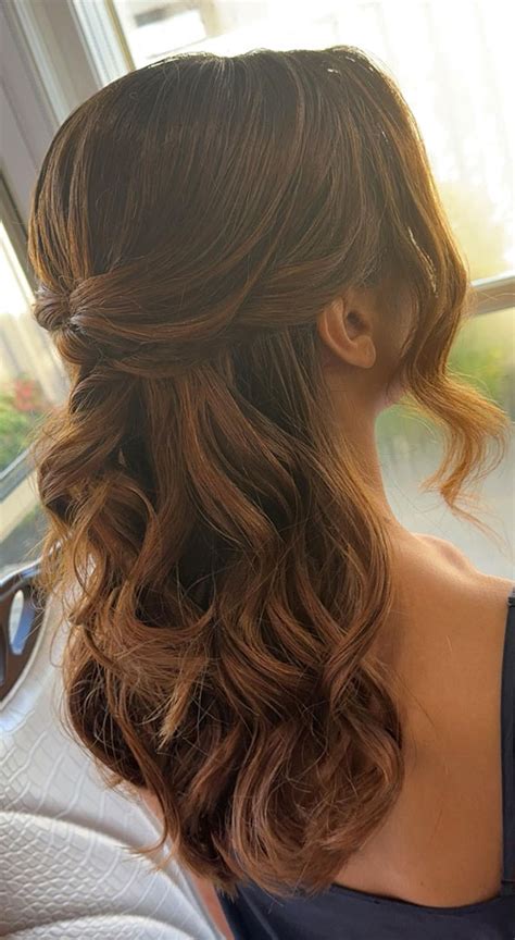40 Half Up Half Down Hairstyles The Perfect Balance Of Sophistication