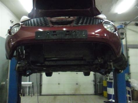 Нижняя защита радиатора — Nissan Juke (1G), 1,6 л, 2012 года ...