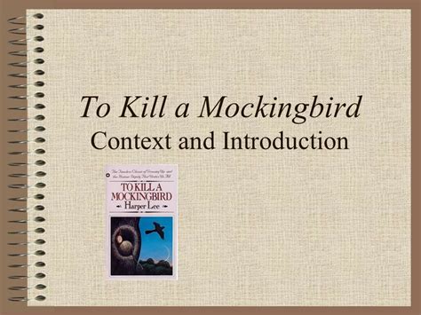 Matar Um Fundo De Powerpoint Mockingbird