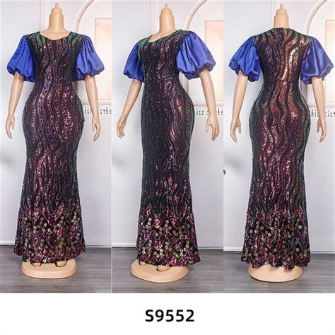 White African Women Plus Size Evening Dresses Wedding Party Long Luxury