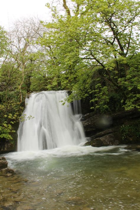 Janets Foss Waterfall Malham Canvas Unframed Etsy