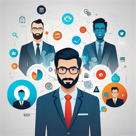 Un Grupo De Expertos En Marketing Imagen Premium Generada Con IA