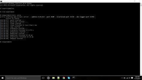 Ionic3 Ionic Cli Break With Internet Connection Stack Overflow