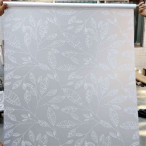 Jual Sticker Kaca Sunblast Motif Siluet Daun Putih Kode K408 Shopee