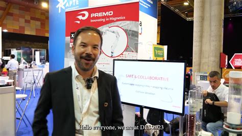 premo group en linkedin robots colaborativos presentados en des 2023 explicación de germán…