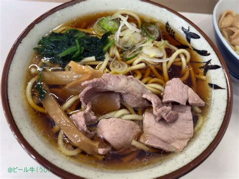 蕎麦屋のラーメン 550円 モツミニサイズ 500円 麺処 盛盛のレビュー ラーメンデータベース