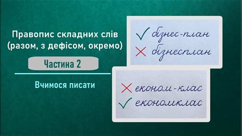 Правопис складних слів разом з дефісом окремо Частина 2 Слова з іншомовним компонентом