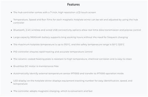 4es Scientific Magnetic Hotplate Stirrer Controller Hub With Charging Stand For Use With 4e