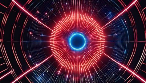 Laser Light Array Premium Ai Generated Image
