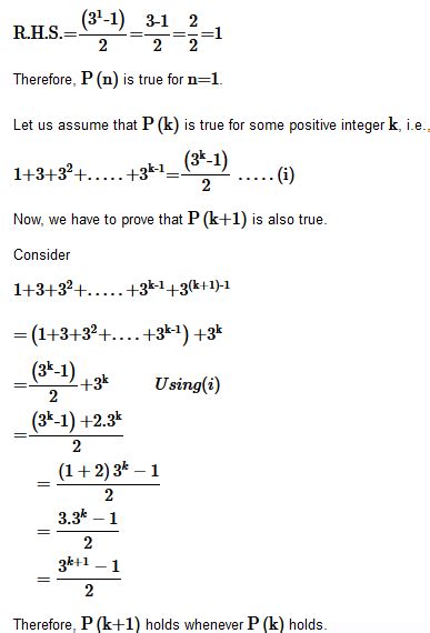 Class 11th Principle Of Mathematical Induction Ncert Solutions Pw