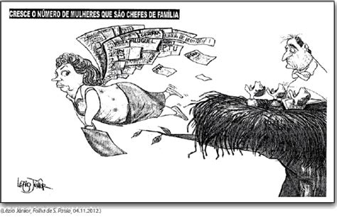 AIO Observe A Charge Que Retrata Uma Familia Analisando