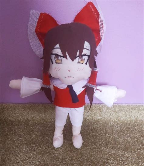 Crappy Reimu Plushie I Spent Way Too Much Time On~ Touhou Project Amino