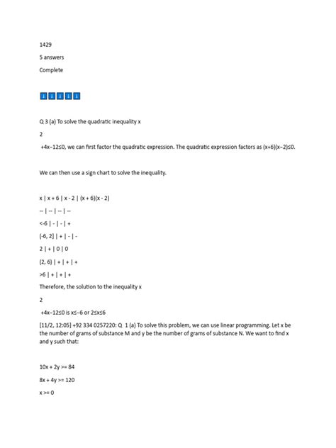 1429 Solved 1 Pdf Matrix Mathematics Determinant