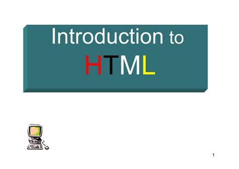 Html Introduction Pdf Web Design And Html Internet