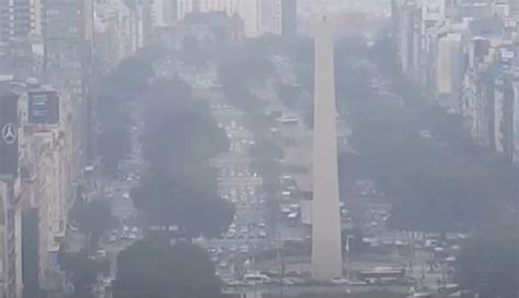 Preocupante El Humo De Las Quemas En El Delta Del Paraná Llegó Al Amba