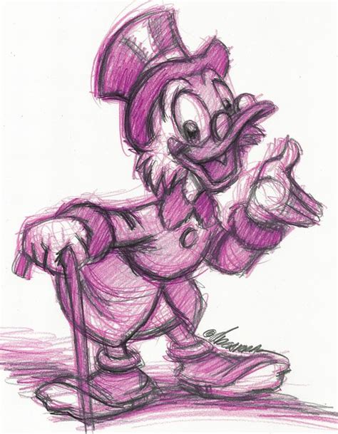Uncle Scrooge Original Drawing Joan Vizcarra Pencil Catawiki
