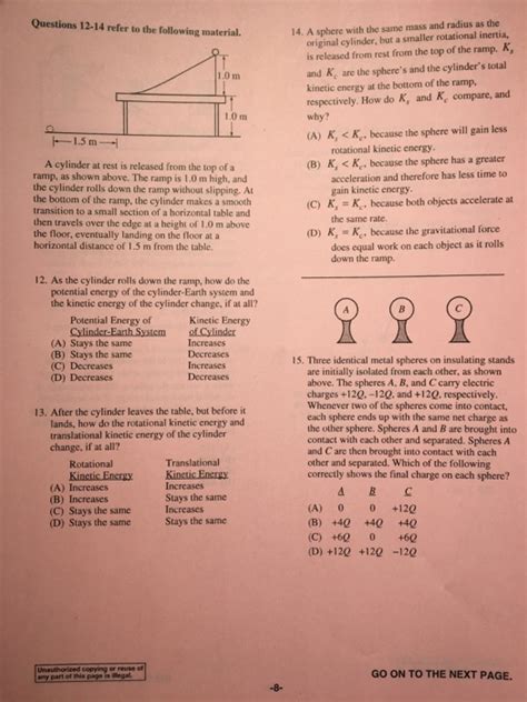 Solved Questions 12-14 refer to the following material. 14. | Chegg.com