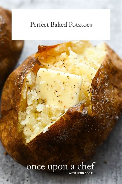 Baked Potatoes Once Upon A Chef Recipe Baked Potato Baking Potatoes