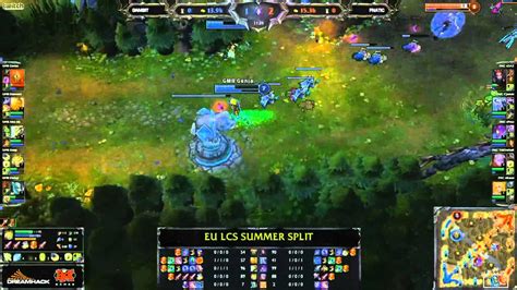 Gambit Gaming Vs Fnatic LCS EU Summer W D YouTube