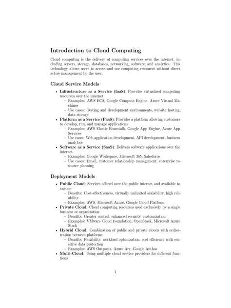 Cloud Computing Pdf Cloud Computing Microsoft Azure