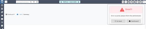 Bug Custom Module Dashboard Error · Issue 16482 · Yetiforcecompany