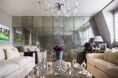 Glamorous Spaces With Mirrored Walls Chairish Blog