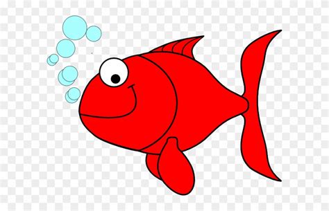 Big Red Fish Clipart