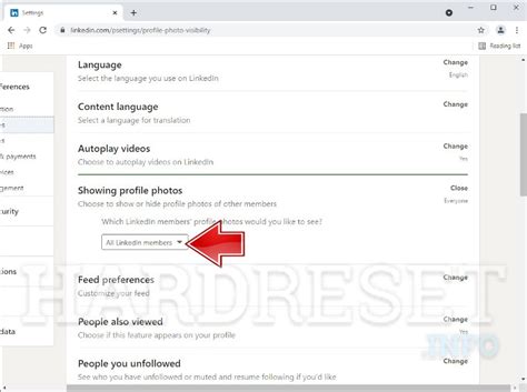 How To Hide Profile Photos On Linkedin HardReset Info