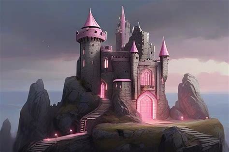판타지 지도 Rpg 리마스터 어드벤처 요소와 다채로운 일러스트 프리미엄 사진
