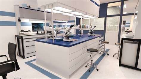 Fg High Tech Science Lab Daz 3d