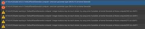 Unity Game Engine Shader Error In Unknown Parameter Type 39