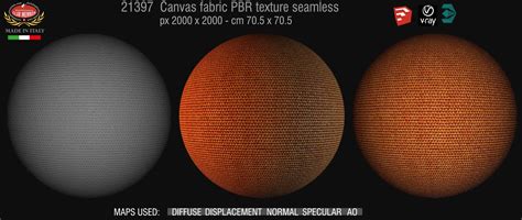Canvas Fabric Texture Seamless 20397