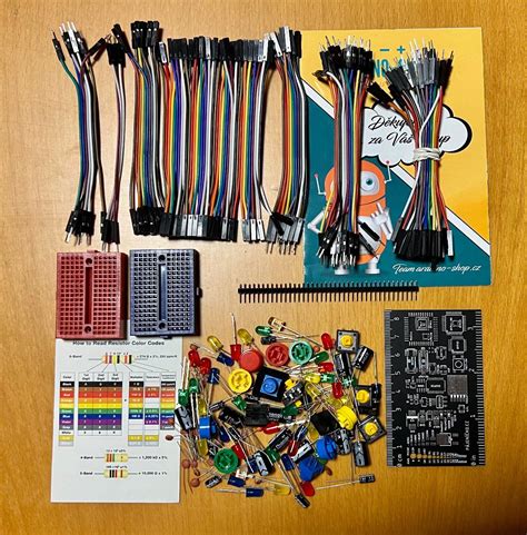 Elduino Electro starter kit součástky pro Arduino apod Nepoužité Aukro