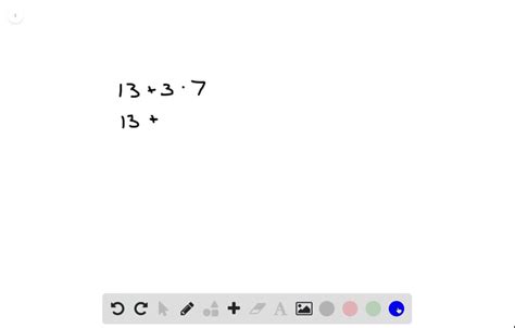 solved evaluate 7 13