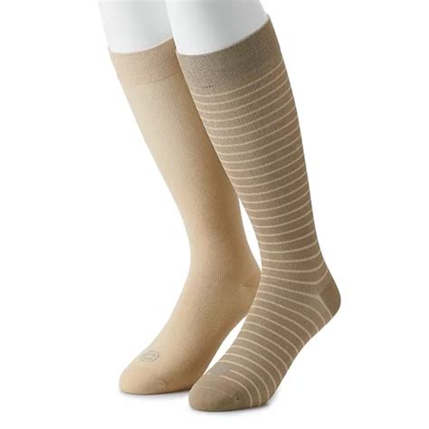 Mens Doctors Choice 2 Pack Knee High Compression Socks