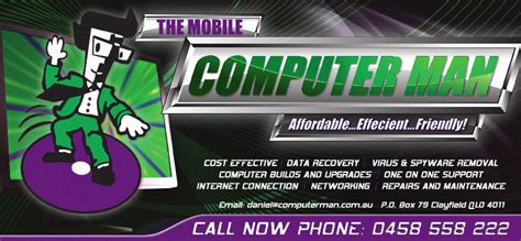 the mobile computerman in clayfield brisbane qld computer services