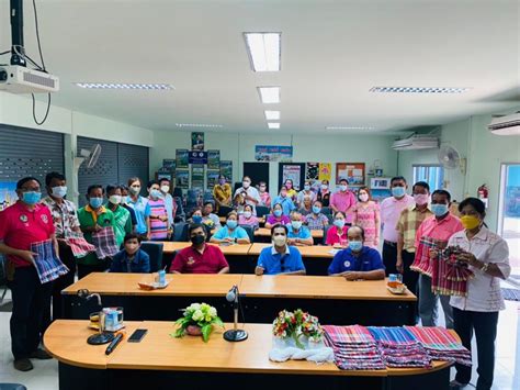 การอบรมโครงการส่งเสริมอาชีพพัฒนารายได้ให้กับผู้สูงอายุและครอบครัวผู้พิการ ประจำปี 2565 หลักสูตร