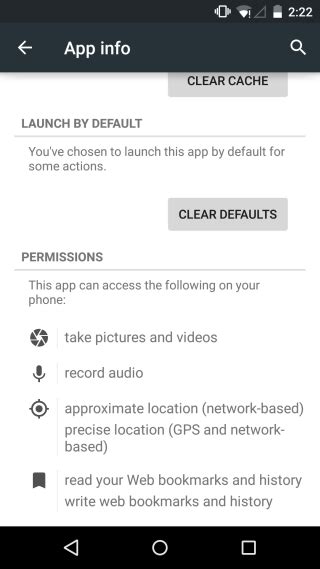 set the default launcher sms app and browser in android lollipop