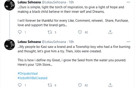 Drip Footwear Founder Lekau Sehoana Shares An Inspirational Message