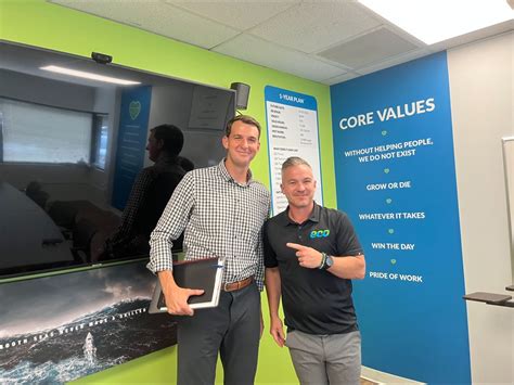 Paul Redman On Linkedin Had The Pleasure Of Visiting With Aaron Gaynor And The Team Eco Plumbers