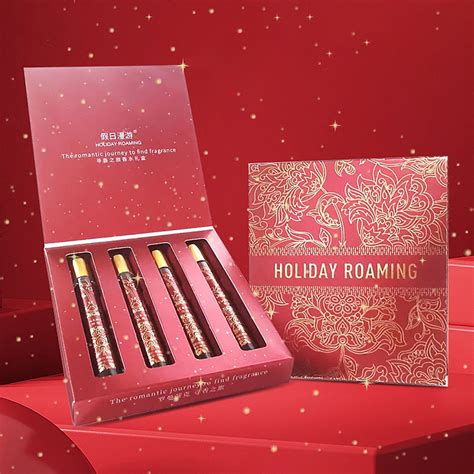 Holiday Fragrance Exploration Perfume Set Ideal New Years Rollerball