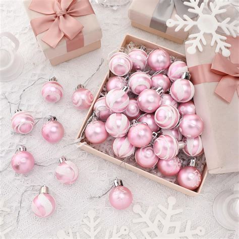 40 Pieces Christmas Ball Ornaments Mini Christmas