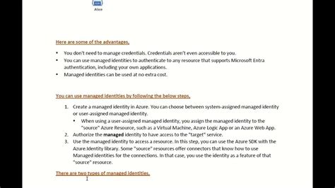 System Assigned Vs User Assigned Identities In Microsoft Entra Id Or