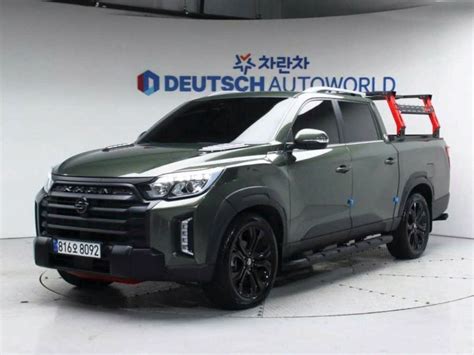 Kg모빌리티쌍용 더 뉴 렉스턴 스포츠 칸 디젤 22 4wd 익스페디션