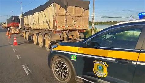 PRF flagra carregamento 23 mil toneladas de excesso de peso no Ceará