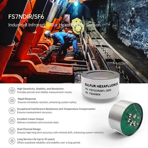 Sf6 Sensor Industrial Ndir Sensor Fosensor Supplier Batch Price