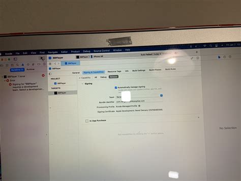 Select A Development Team In The P Apple Developer Forums